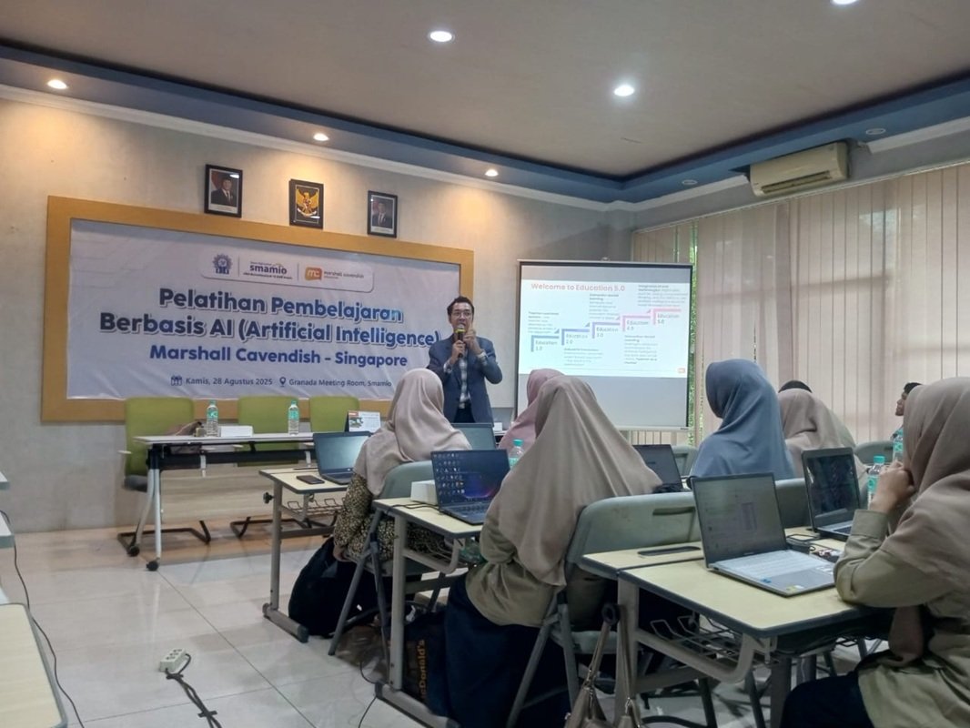 Guru Smamio Ikuti Pelatihan AI Berbasis Education 5.0 - SelaweDotCom