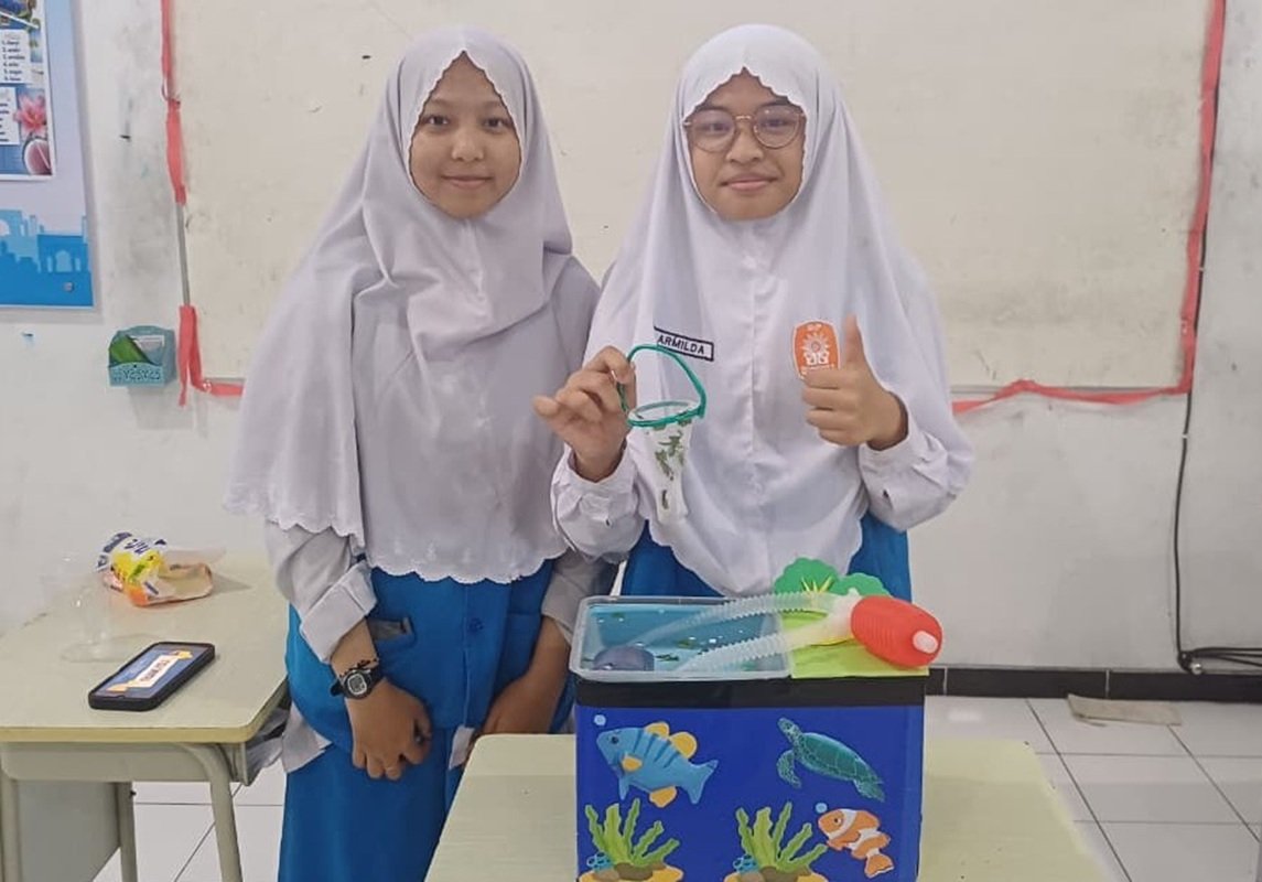 Siswa Spemdalas Bikin AquaLink Bin untuk Konservasi Daerah Pesisir dan ...